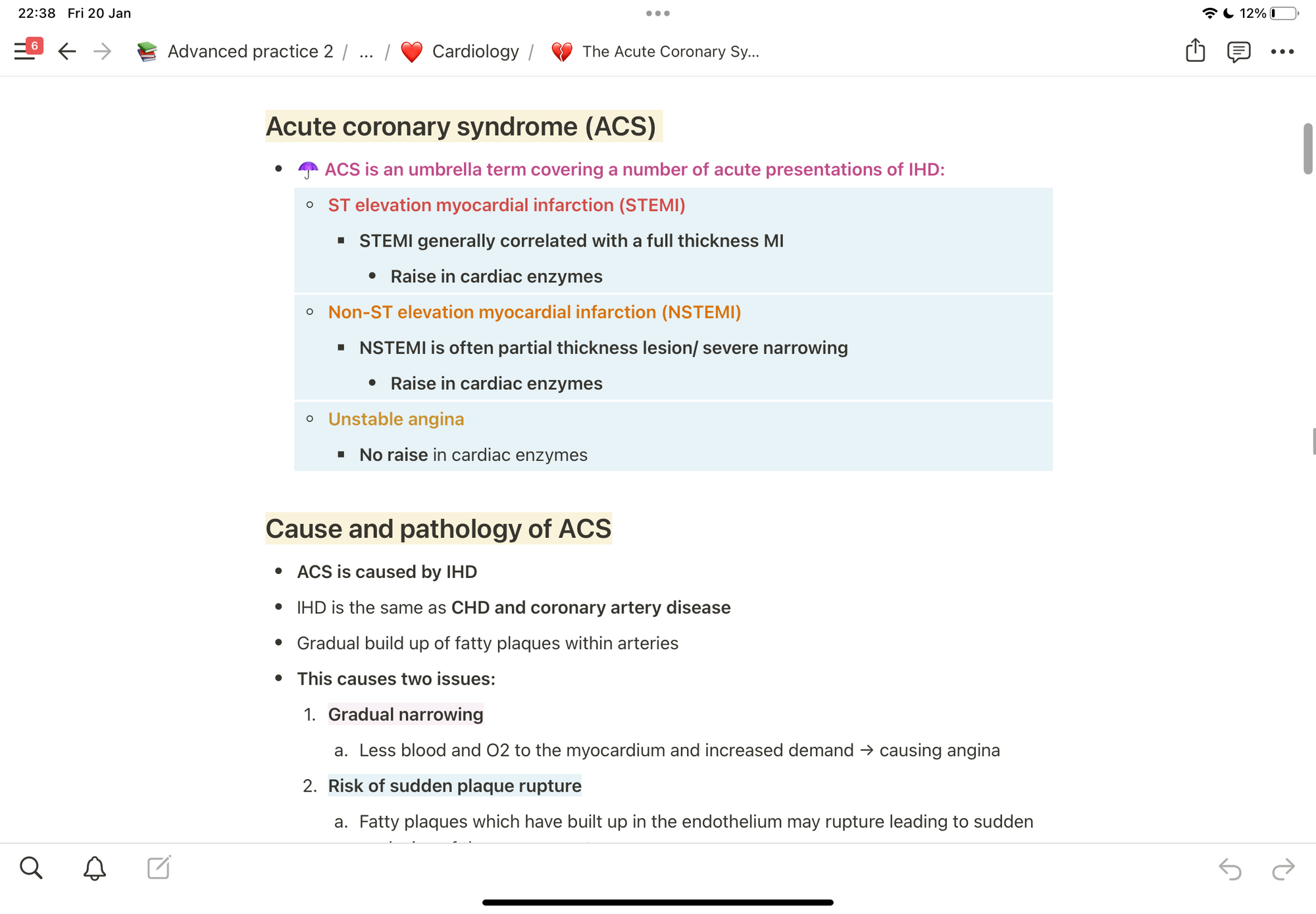 Medic Masterclass: First class notes - for medics, by medics